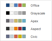 document colour schemes